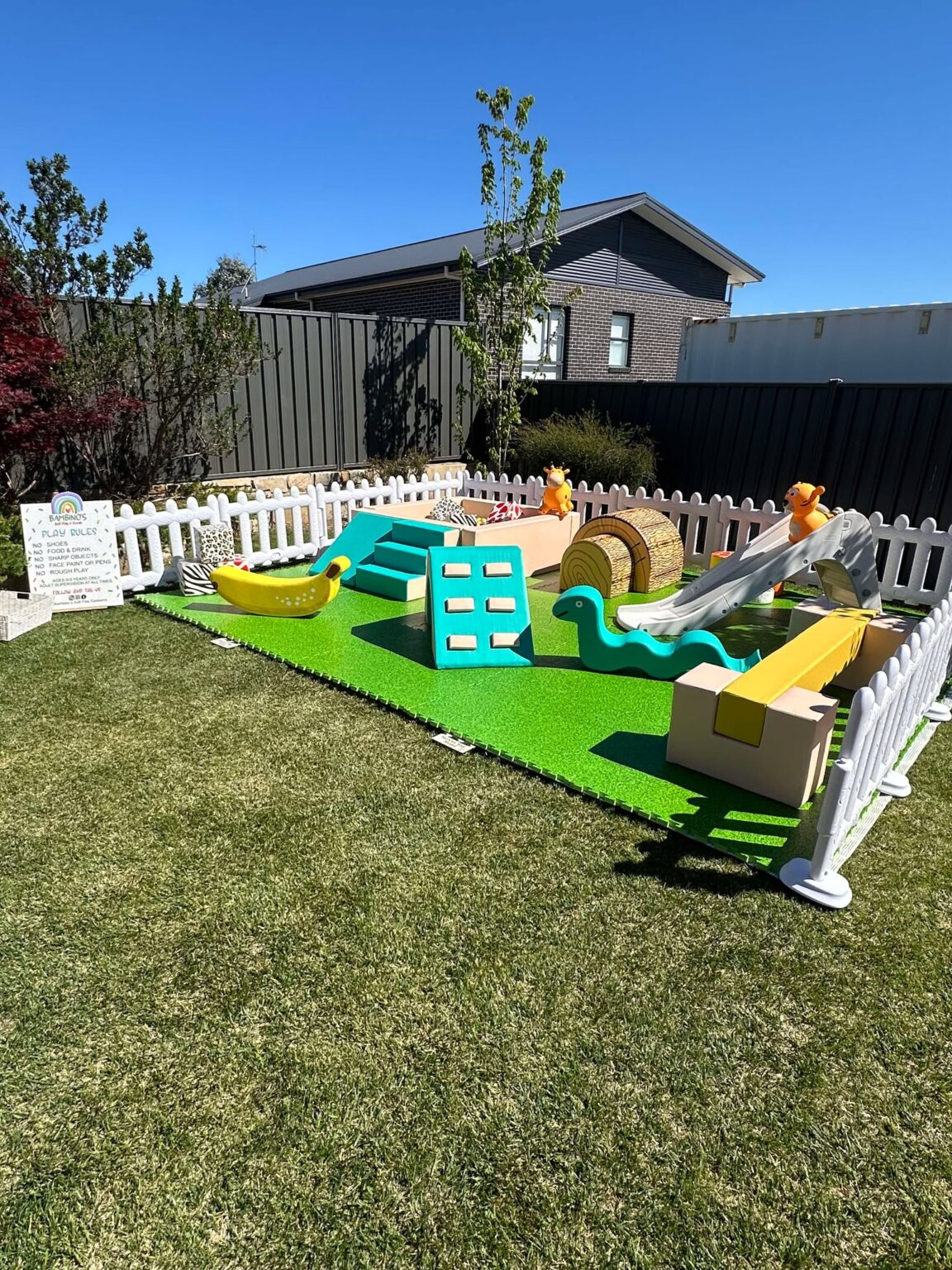 Safari – Medium (Yellow) – Bambino's Soft Play & Events
